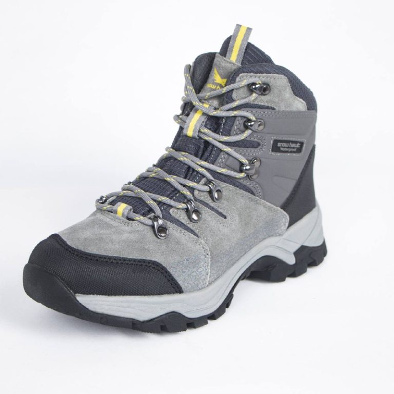 Snow hawk Men's Mountaineering Boots ANTO Model, Cowhide leather upper ...